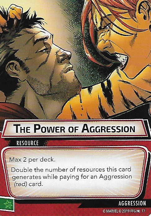 Aggression Cards – Kingdom Come Cards