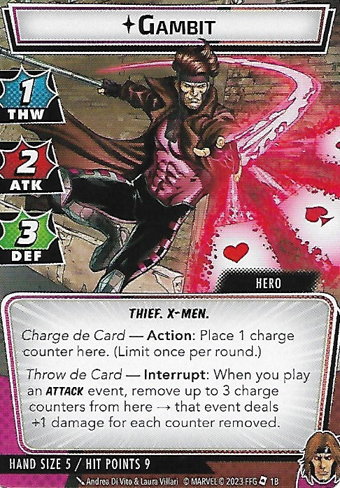 Gambit Hero Cards – Kingdom Come Cards
