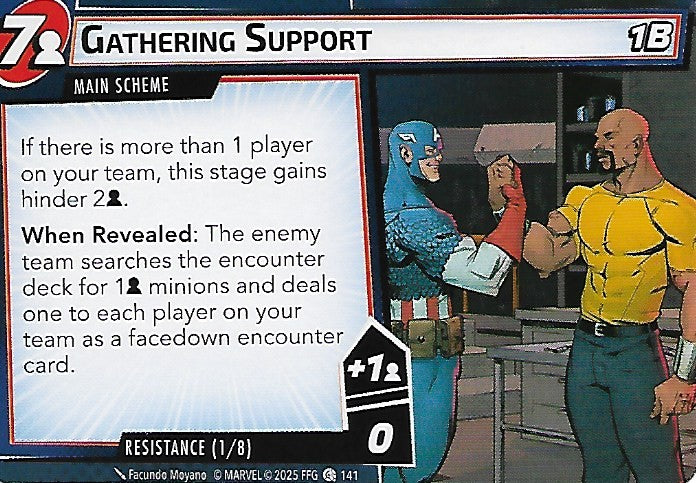 Civil War - Resistance - Main Schemes – Kingdom Come Cards