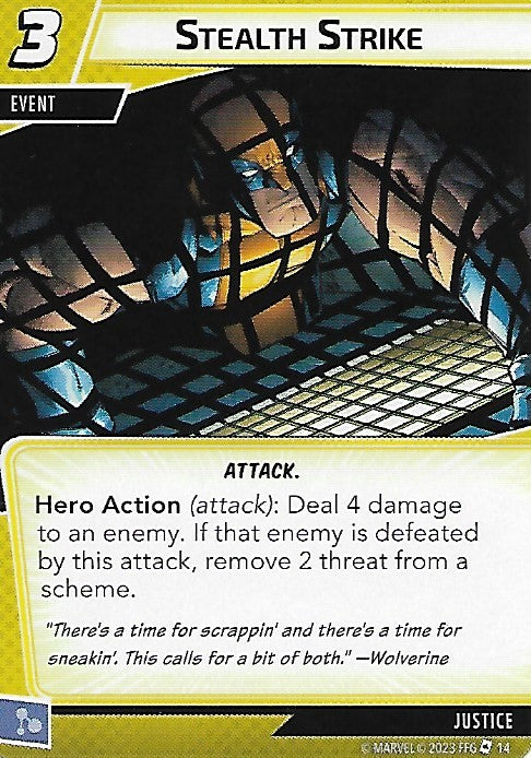 Stealth Strike (X) – Kingdom Come Cards