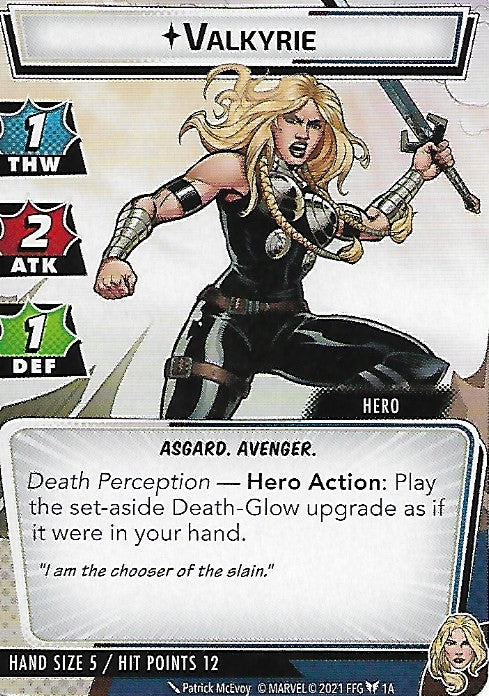 Valkyrie Hero Cards – Kingdom Come Cards