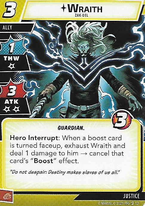 Wraith – Kingdom Come Cards