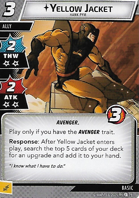 Yellow Jacket – Kingdom Come Cards